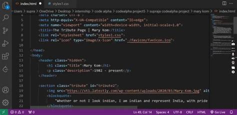 C Supraja On Linkedin Codealpha Task5