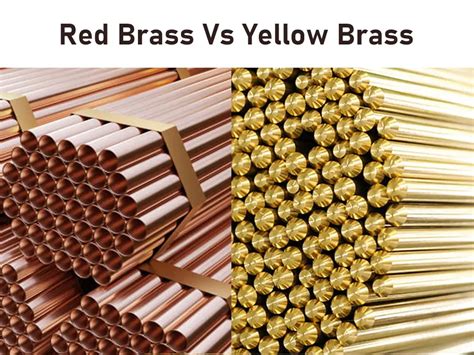 Red Brass Vs Yellow Brass Key Differences