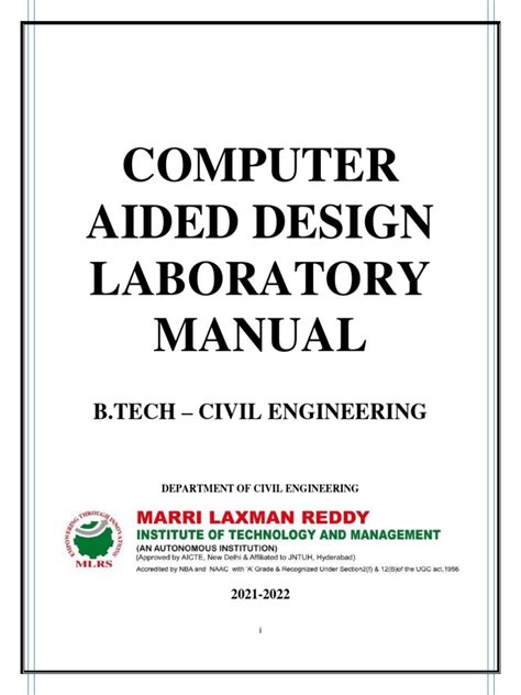 r19 cad ii lab manual pdf engineering beam structure