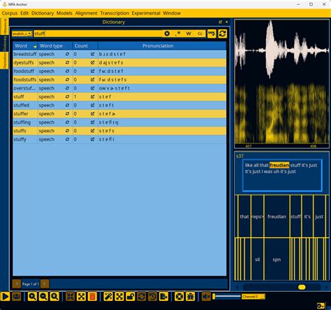 Dictionary Window — Anchor Annotator 0 5 Documentation