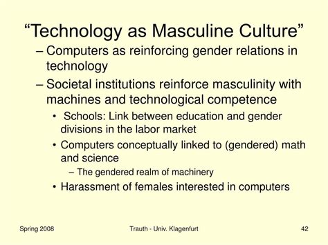 Ppt Gender And Information Technology Issues And Theories Powerpoint