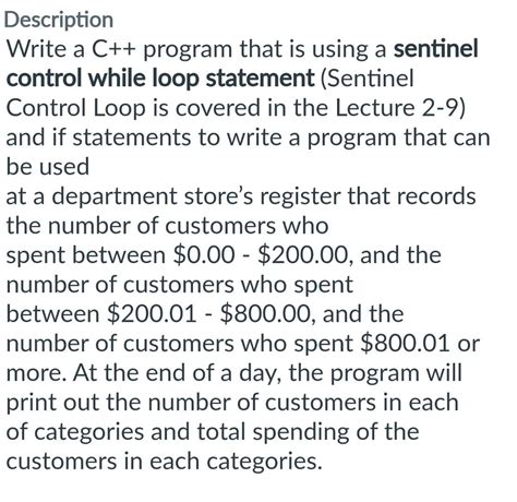 Solved Description Write A C Program That Is Using A