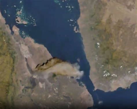 De Hayli Gubbi Vulkaan In Ethiopië Is Voor Het Eerst In 12000 Jaar