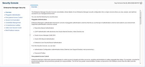Keeping Enterprise Manager Secure