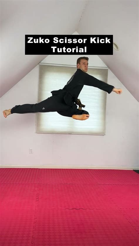 Zuko Scissor Kick Tutorial 🥋 ️ | Martial arts belts, Taekwondo, Martial ...