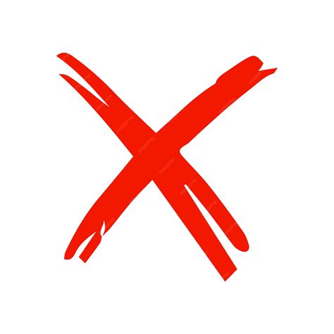 Free Psd Cross Mark Isolated