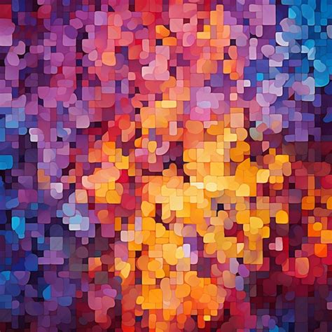 Premium Ai Image Pixel Pattern