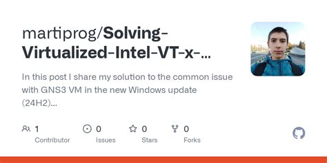github martiprog solving virtualized intel vt x ept is not supported