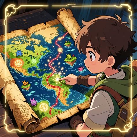 Free Magical Map Explorer Photo Adventure Anime Map Download At