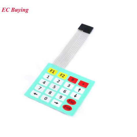 5pcs 20 Key Membrane Switch 4x5 Matrix Array Keypad Keyboard Control
