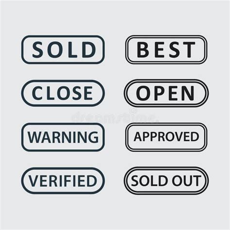 Certified Rubber Stamp Set Grunge Red Black Badge With Certified Text