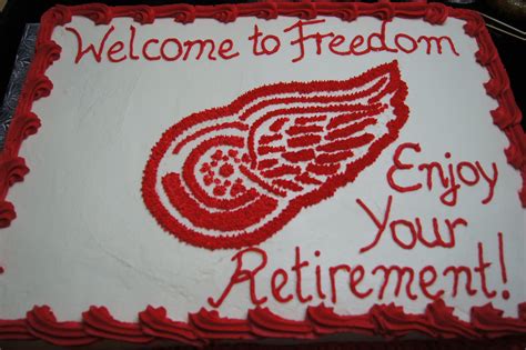 The Novice Goddess Kitchen Detroit Red Wings Cake