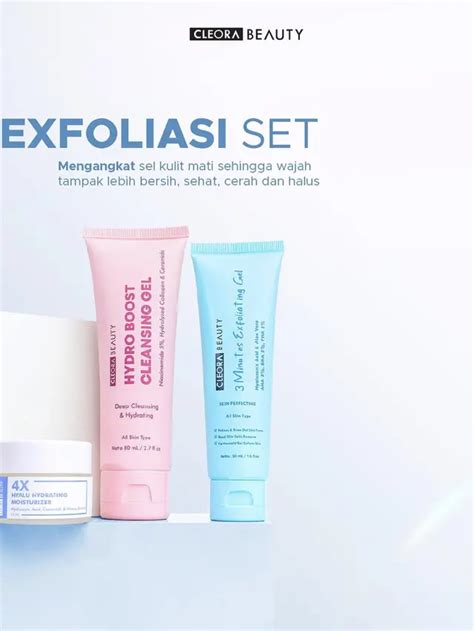 Tren Eksfoliasi Inilah Mengapa Cleora Beauty 3 Minutes Exfoliating Gel Dipuja Para Selebriti