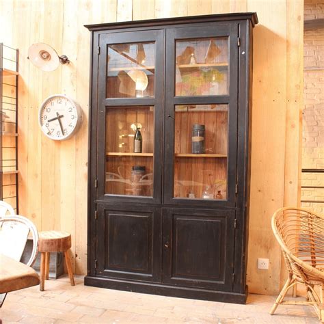 Mobilier Industriel Ancien Meuble De Commerce En Bois