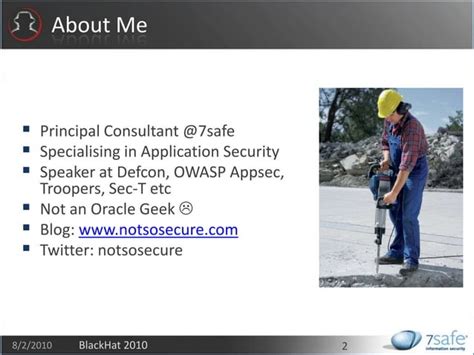 Hacking Oracle From Web Apps 1 9 Ppt