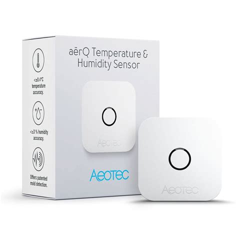 Aeotec Aërq Z Wave Temperature And Humidity Sensor The Pi Hut