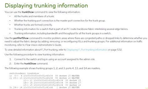 Setting Up Brocade Isl Trunking Iam Lc