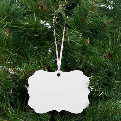 Rectangle Bracket Metal Ornament Totally Promotional