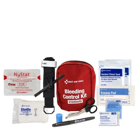 First Aid Only 91159 Bleeding Control Kit Texas Mandate Easily Access High Quality
