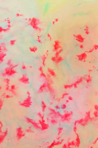 추상 색된 배경 파스텔 패턴 여러 페인트 액체 우유 예술 최소한의 배경 디자이너 팝 아트에 대 한 빈에 얼룩 강렬하고 밝은 색상에 대한 스톡 사진 및 기타 이미지 Istock