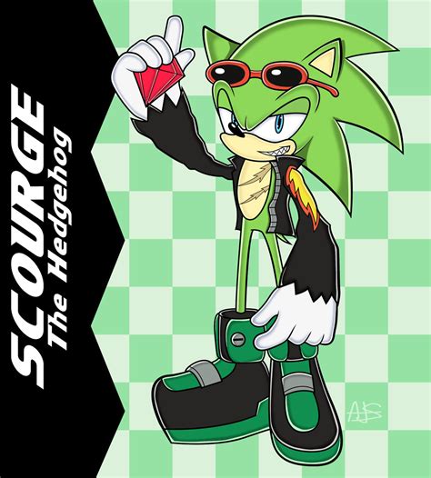 Scourge The Hedgehog By Lack5ht On Deviantart
