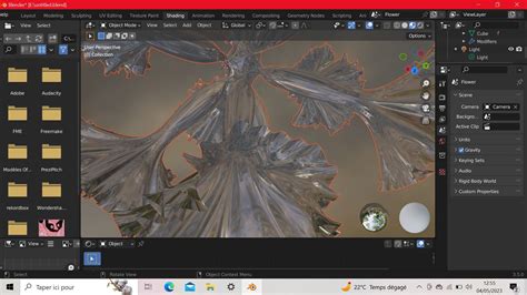 Interface Bug For Export My Project Blender Stack Exchange
