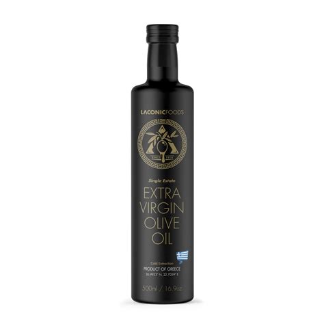 Award Winning Greek Extra Virgin Olive Oil 500ml Laconic Foods