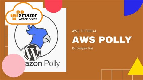 aws polly how to convert text to speech using amazon aws tutorial youtube