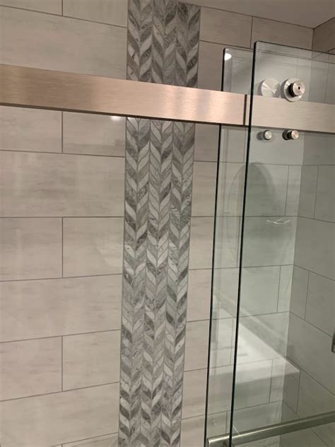 Marble Tile Shower Wall Installation At James Aviles Blog