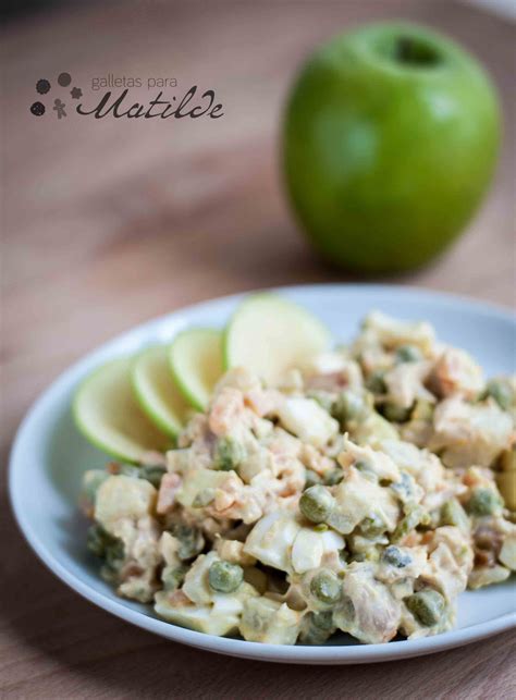 Ensaladilla Rusa De Pollo Galletas Para Matilde