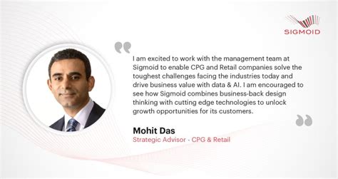 Sigmoid On Linkedin Sigmoidsquad Leadership Sigmoid Data Analytics Ai Consumergoods