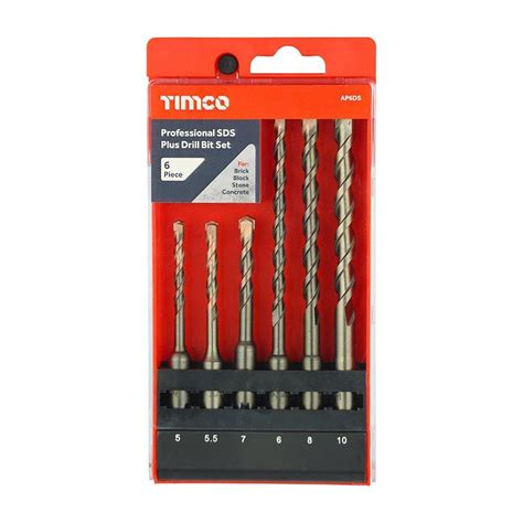 Professional Sds Plus Drill Bit Set Icon Fasteners