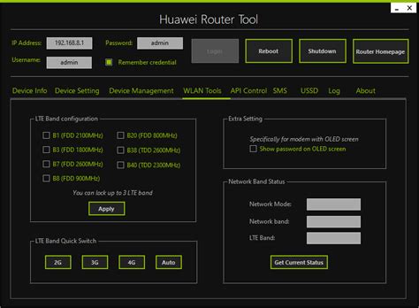 GitHub Pearlxcore Huawei Router Tool Tool To Interact With Huawei Router Using Huawei API