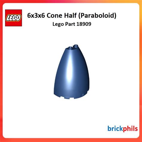 Lego Part 18909 6x3x6 Cone Half Paraboloid Shopee Philippines
