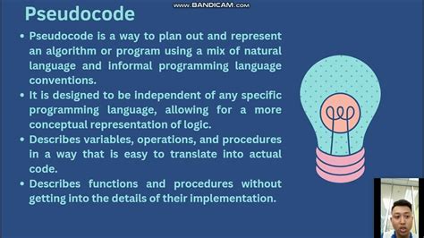 Presentation Pseudocode And Flowchart Youtube