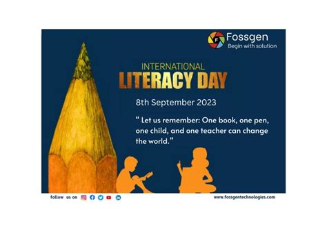 Internationalliteracyday Literacyday 8sep2023 Ild Fossgen Technologies