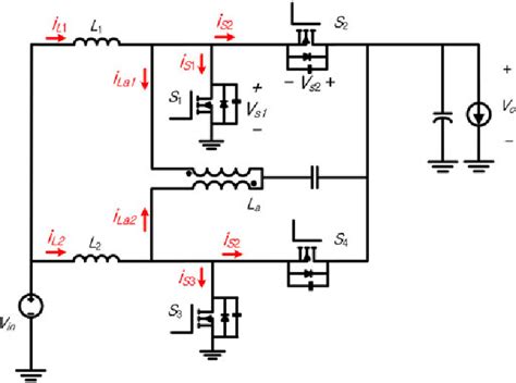 Figure 1 From Zero Voltage Transition Interleaved Boost Converter With An Auxiliary Coupled