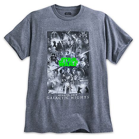 Star Wars Galactic Nights Limited Edition T Shirts Available Now