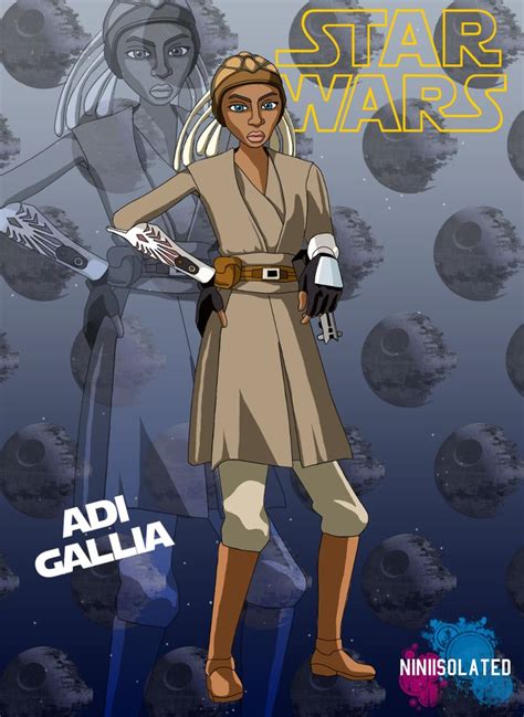 Characters Promos Adi Gallia By Niniisolated On Deviantart Star Wars