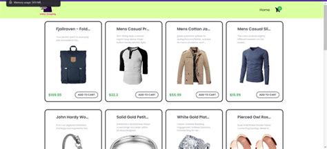 Nidheesh Kumar Rao On Linkedin Today I Created A Shopping Cart Webpage Using React And