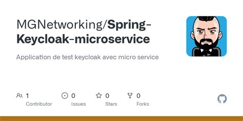Github Mgnetworkingspring Keycloak Microservice Application De Test Keycloak Avec Micro Service