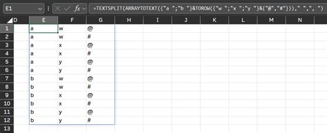 Is There A Way To Create A Dynamic Table In Excel Using 3 Arrays Stack Overflow