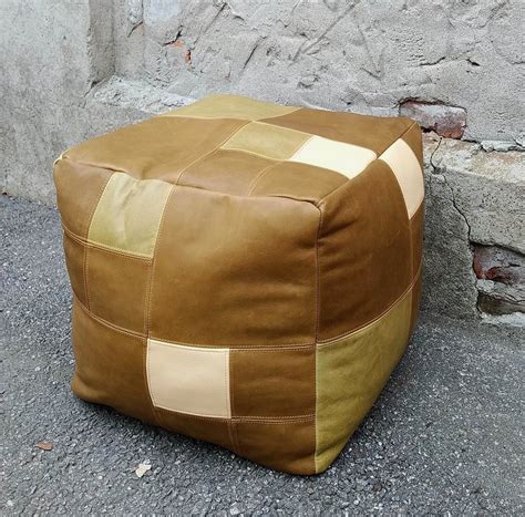 Пуф кожаный "Пиксельный" в интернет-магазине Ярмарка Мастеров по цене ...