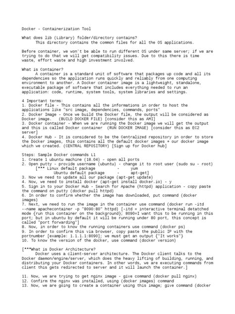 Docker Part1 Download Free Pdf Operating System Computer File