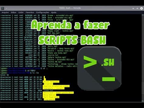 Aprenda A Fazer Scripts BASH YouTube