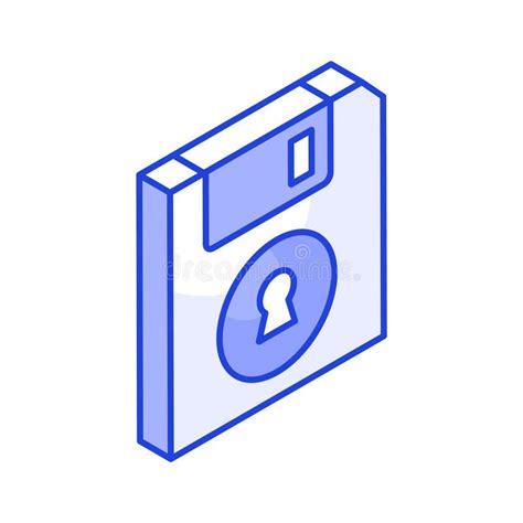 Diskette Safety Protection And Security Vector Icons Set Cyber Computer Network Business Data