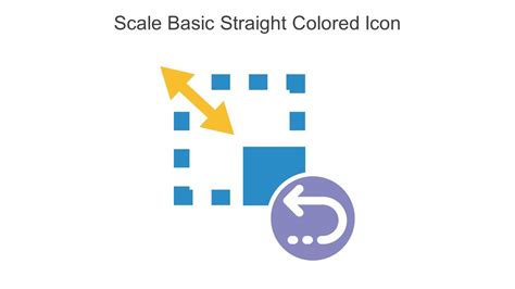 Scale Basic Straight Colored Icon In Powerpoint Pptx Png And Editable Eps Format PPT Example