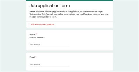 Komal Thapliyal On Linkedin Job Application Form