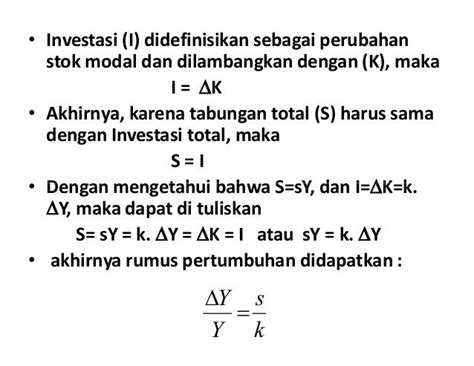 Rumus Menghitung Perubahan Output Rumus Menghitung Perubahan Output