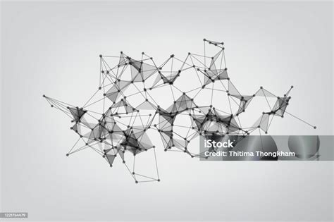 기하학적 그래픽 배경 분자 및 통신 미니멀리즘 혼란 그림 과학 화학 생물학 의학의 개념 점과 선을 연결하는 배경 기술 0명에 대한 스톡 벡터 아트 및 기타 이미지 Istock